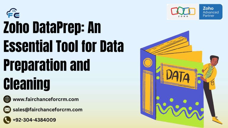Zoho DataPrep: An Essential Tool for Data Preparation