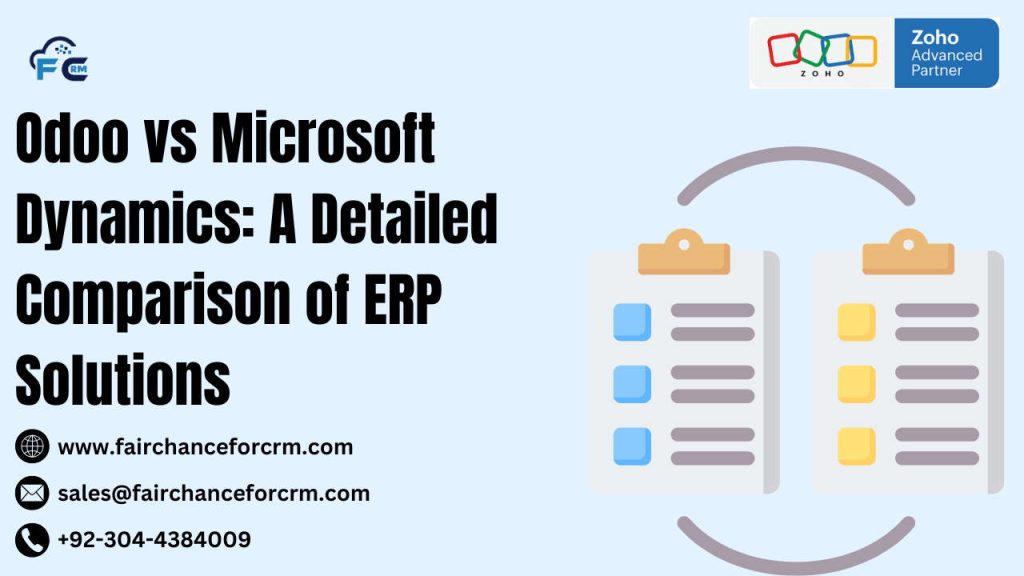Odoo vs Microsoft Dynamics: A Detailed Comparison of ERP
